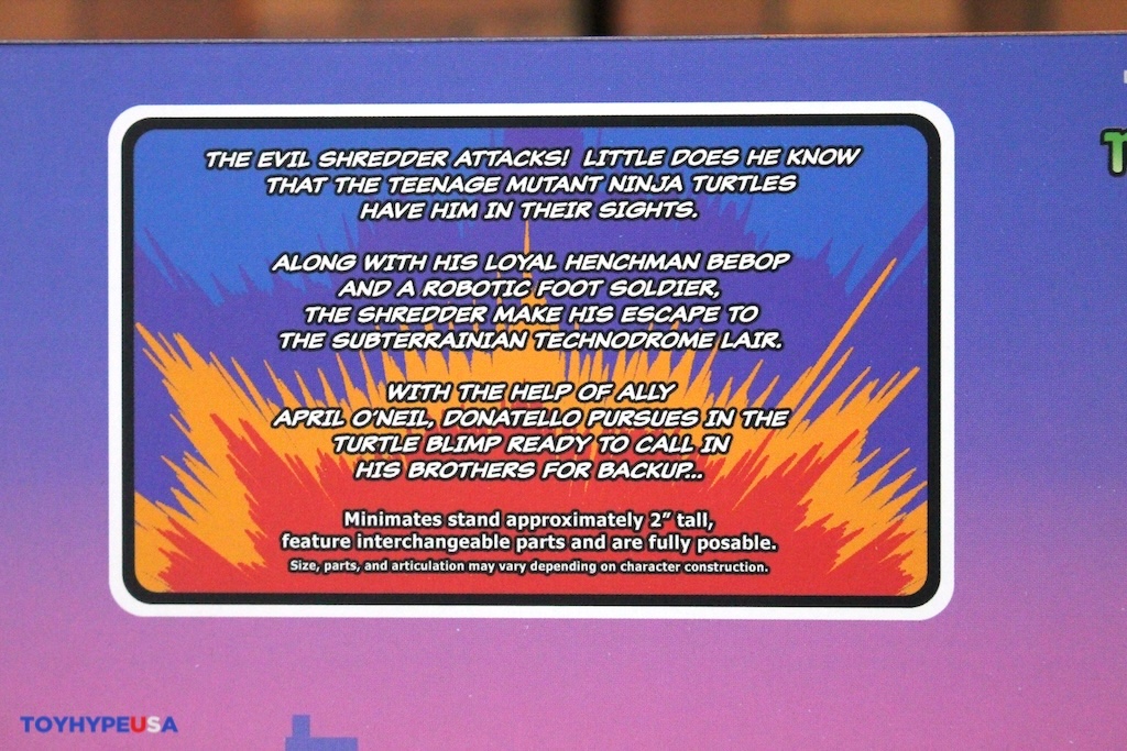 Diamond Select Toys Teenage Mutant Ninja Turtles Turtle Blimp Minimates ...