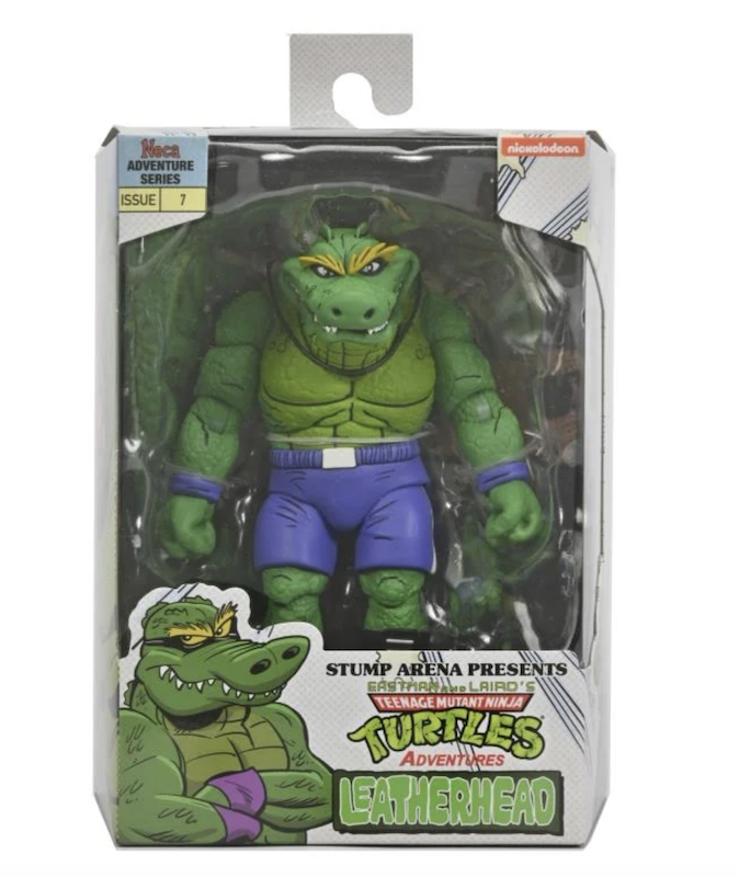 NECA Toys Teenage Mutant Ninja Turtles Adventures Stump Wrestling Cryin ...