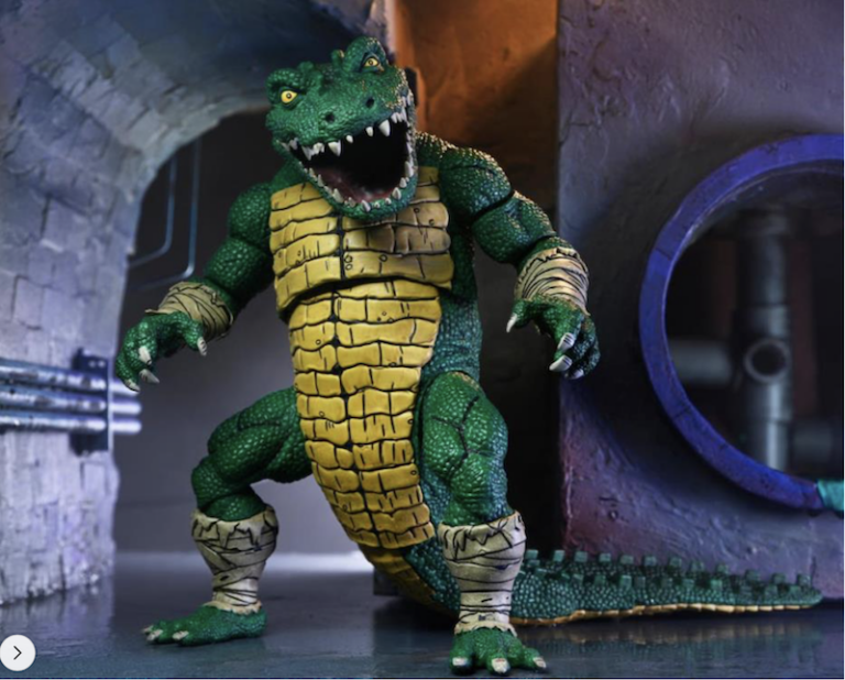 NECA Toys Teenage Mutant Ninja Turtles Leatherhead (Mirage Comics ...