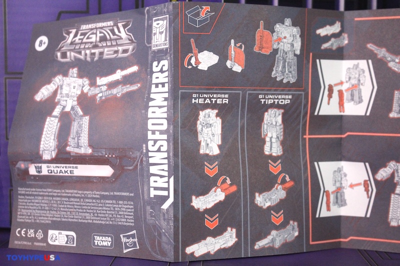 Hasbro Transformers: Legacy United Deluxe GI Universe Quake Figure Review