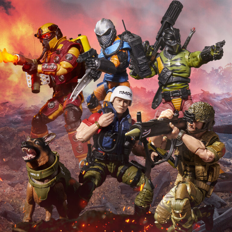 Hasbro G.I. Joe Classified Series Blowtorch, Frag-Viper, Darklon ...