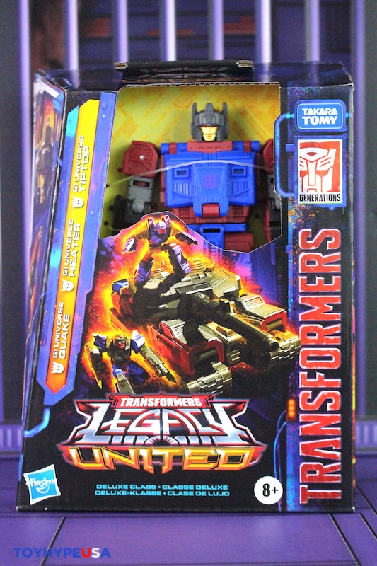 Hasbro Transformers: Legacy United Deluxe GI Universe Quake Figure Review