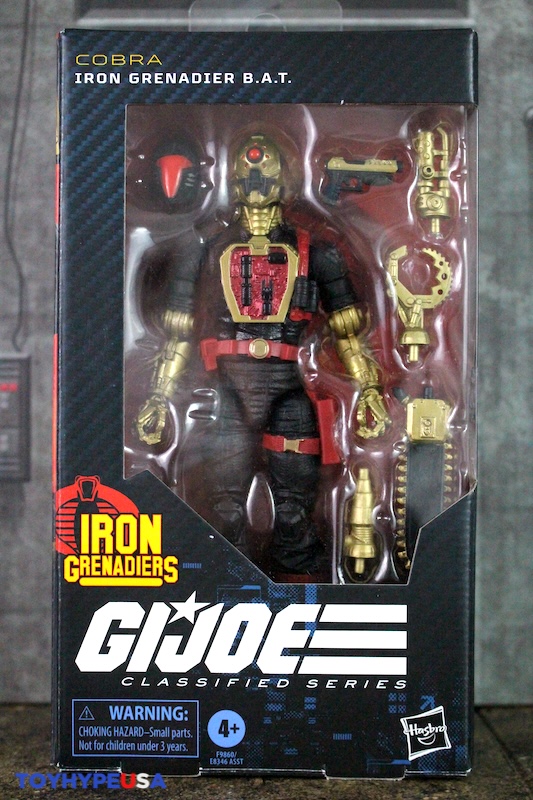 Hasbro G.I. Joe Classified Series Iron Grenadier B.A.T. Figure Review