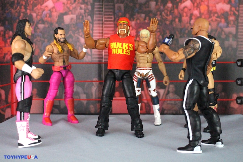 Mattel WWE Elite Collection WrestleMania Hulk Hogan & Bianca Belair (Howard Finkel BAF) Figures ...