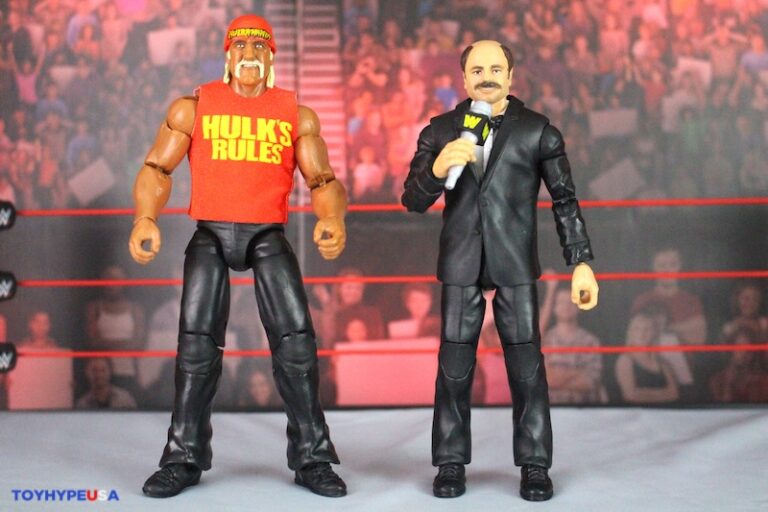 Mattel WWE Elite Collection WrestleMania Hulk Hogan & Bianca Belair (Howard Finkel BAF) Figures ...