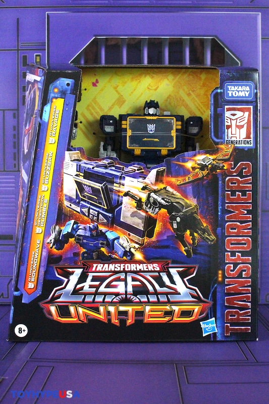 Hasbro Transformers: Legacy United Leader G1 Universe Soundwave Figure ...