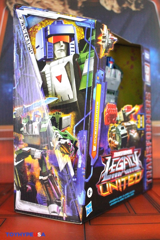 Hasbro Transformers: Legacy United Leader Class Overcharge Figure Review