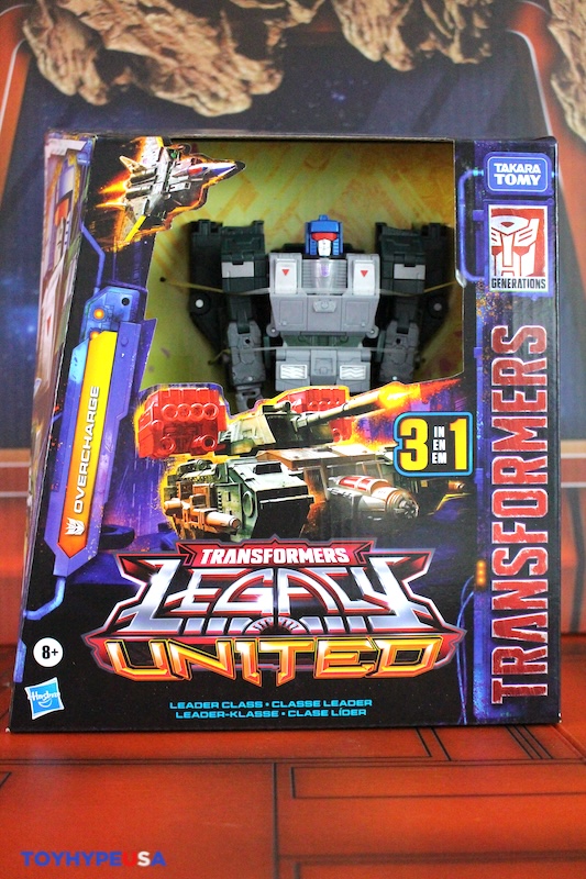 Hasbro Transformers: Legacy United Leader Class Overcharge Figure Review