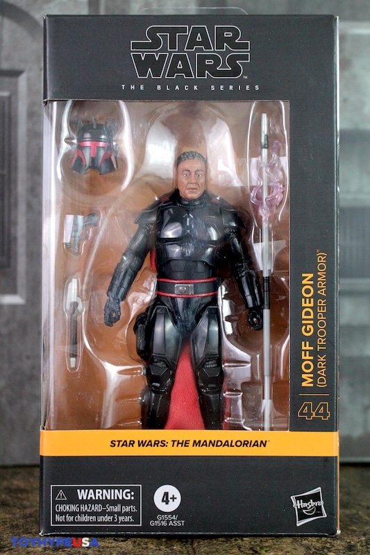 Hasbro Star Wars The Black Series Moff Gideon (Dark Trooper Armor ...