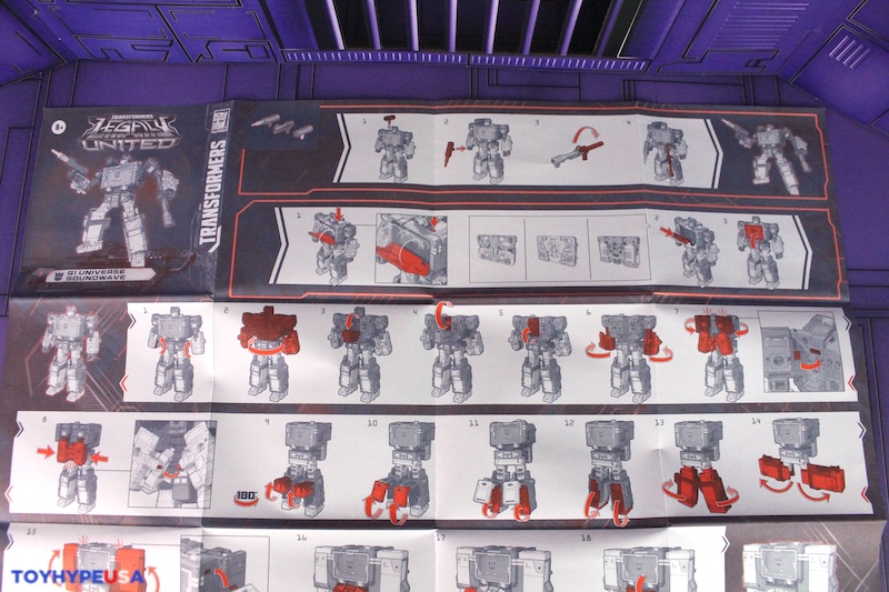 Hasbro Transformers: Legacy United Leader G1 Universe Soundwave Figure ...