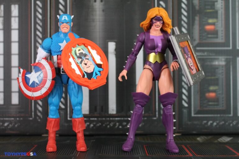 Hasbro Marvel Legends Secret Wars Captain America & Titania Figures Review