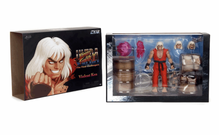 Jada Toys Ultra Street Fighter II Violent Ken & Chun-Li Special Deluxe ...