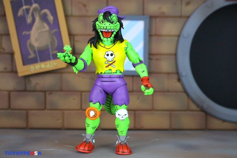 NECA Toys Teenage Mutant Ninja Turtles Adventures Mondo Gecko (Archie ...
