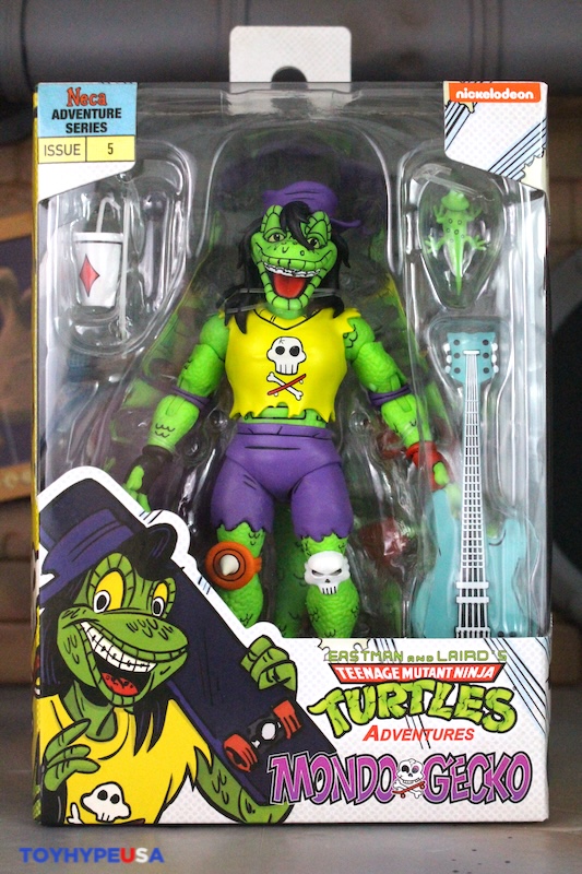 NECA Toys Teenage Mutant Ninja Turtles Adventures Mondo Gecko (Archie ...