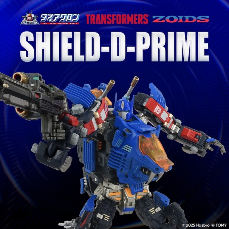 Hasbro Transformers x Zoids X Diaclone Synergenex Series Shield-D-Prime ...