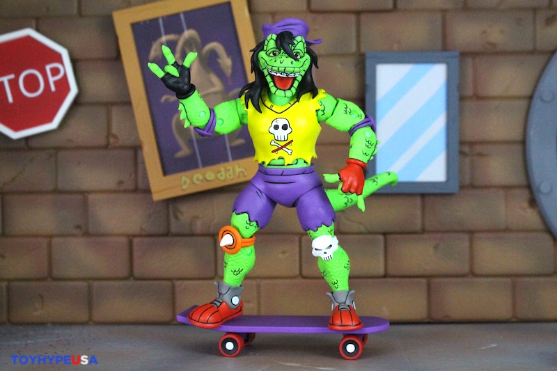 NECA Toys Teenage Mutant Ninja Turtles Adventures Mondo Gecko (Archie ...