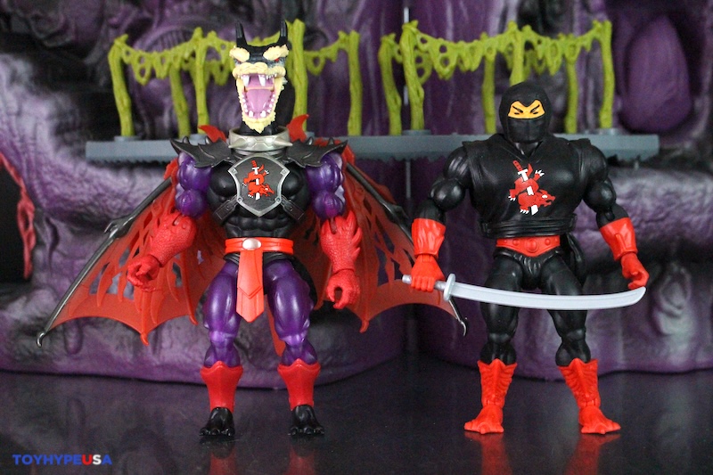 Mattel Turtles of Grayskull Wave 6 Clamp Champ & Ninjor Figures Review