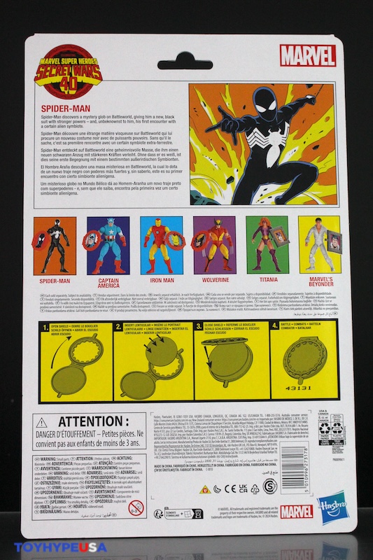 Hasbro Marvel Legends Secret Wars Spider-Man Figure Review