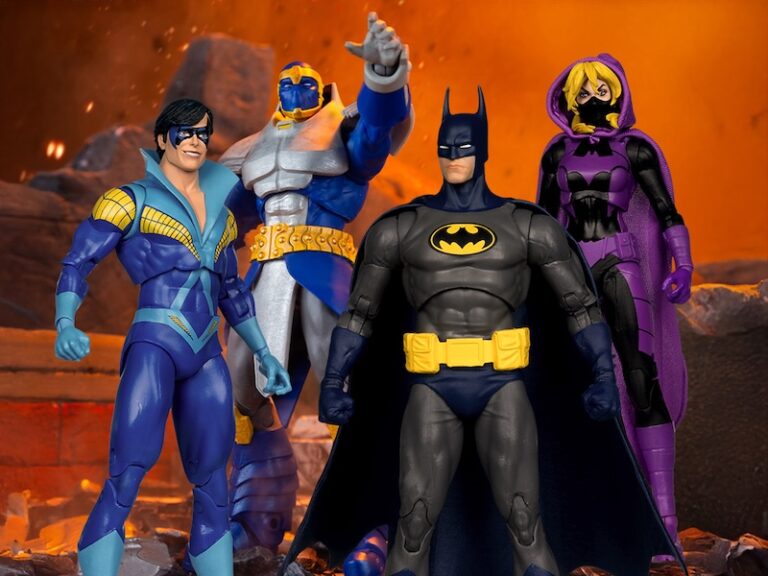 McFarlane Toys DC Multiverse Batman, Batgirl, Nightwing & Monarch ...