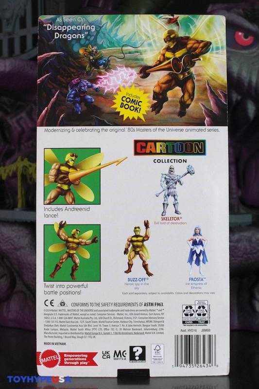 Mattel Masters of the Universe: Origins Cartoon Collection Buzz-Off ...