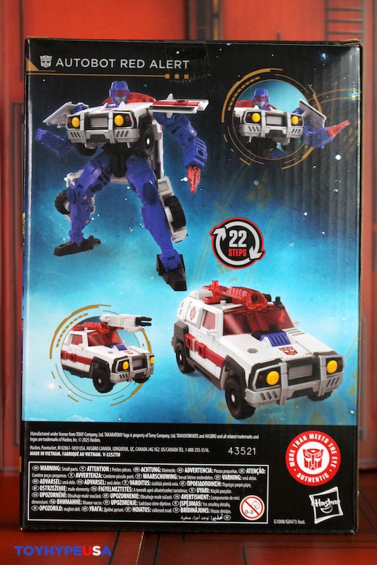 Hasbro Transformers: Age of the Primes Voyager Class Autobot Red Alert ...