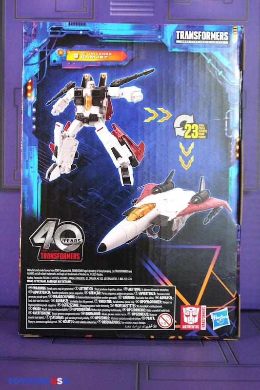 Hasbro Transformers: Legacy United Leader G1 Universe Ramjet Figure Review