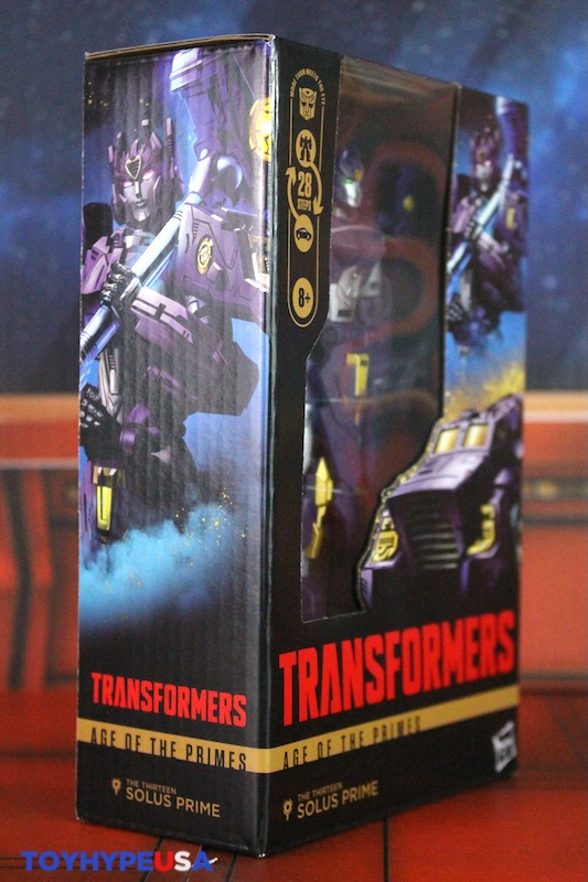 Hasbro Transformers: Age of the Primes Solas Prime Figure Review