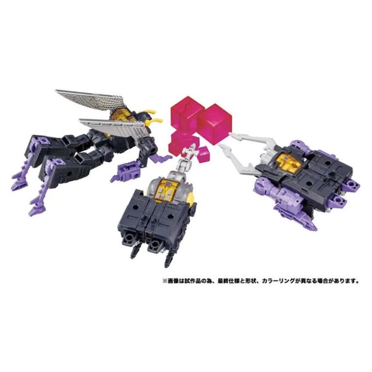 Takara-Tomy Transformers Dramatic Capture Series Decepticons Part 2 ...