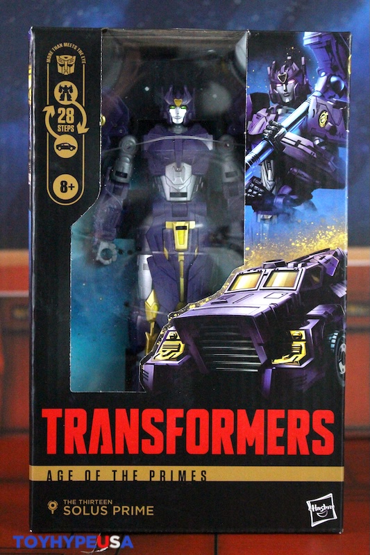 Hasbro Transformers: Age of the Primes Solas Prime Figure Review
