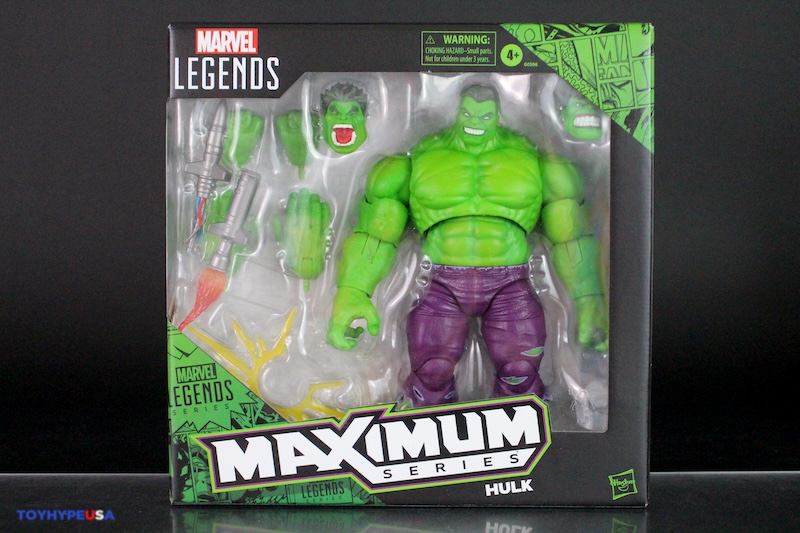 Hasbro Marvel Legends Maximum Series Hulk Figure Review