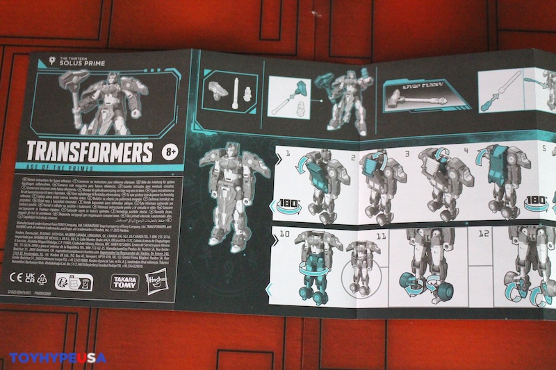 Hasbro Transformers: Age of the Primes Solas Prime Figure Review