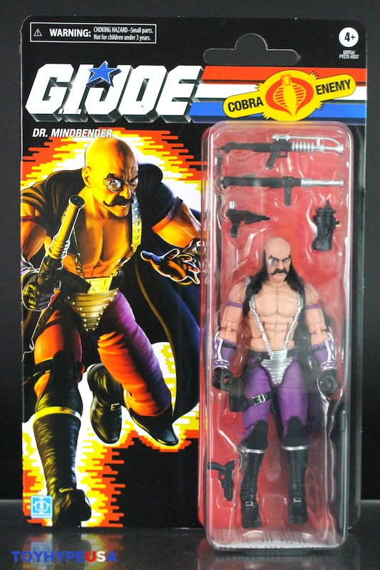 Hasbro G.I. Joe Classified Series Retro Collection Dr. Mindbender ...