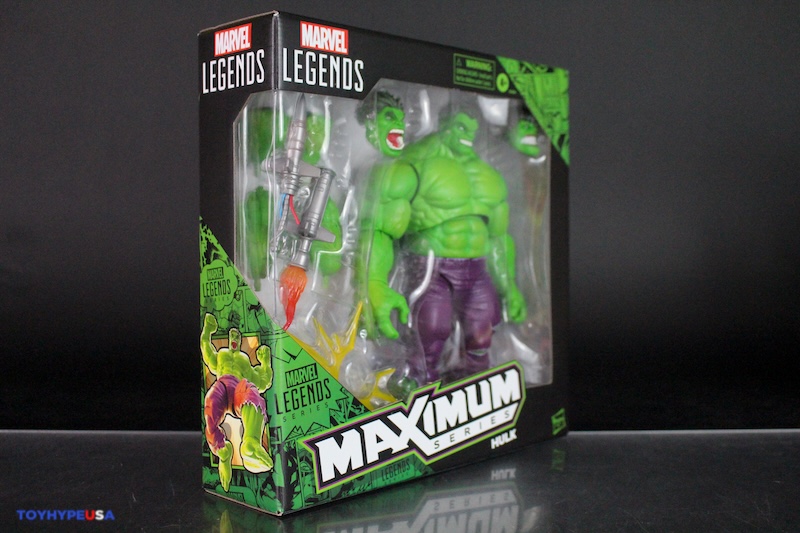 Hasbro Marvel Legends Maximum Series Hulk Figure Review
