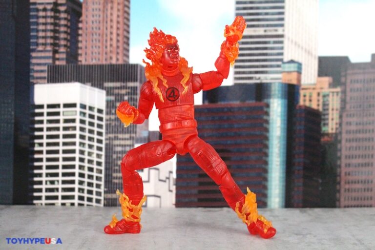Hasbro Marvel Legends Fantastic Four: First Steps Human Torch & Silver ...