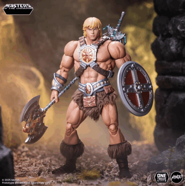 Mondo He-Man and the Masters of the Universe 200X He-Man 1/12 Scale ...