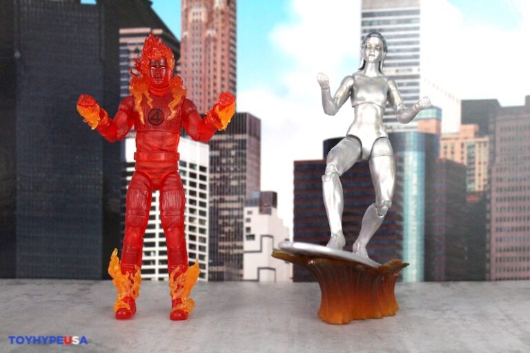 Hasbro Marvel Legends Fantastic Four: First Steps Human Torch & Silver ...