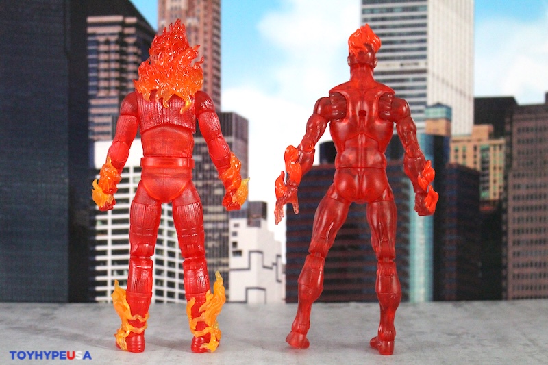 Hasbro Marvel Legends Fantastic Four: First Steps Human Torch & Silver ...