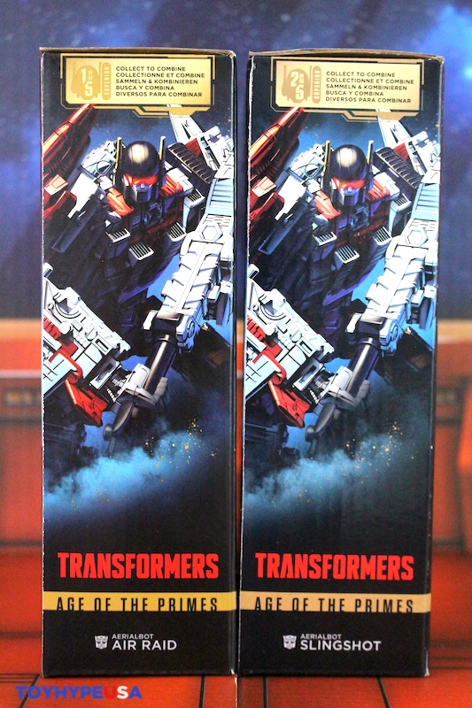 Hasbro Transformers: Age of the Primes Aerialbot Air Raid & Slingshot ...