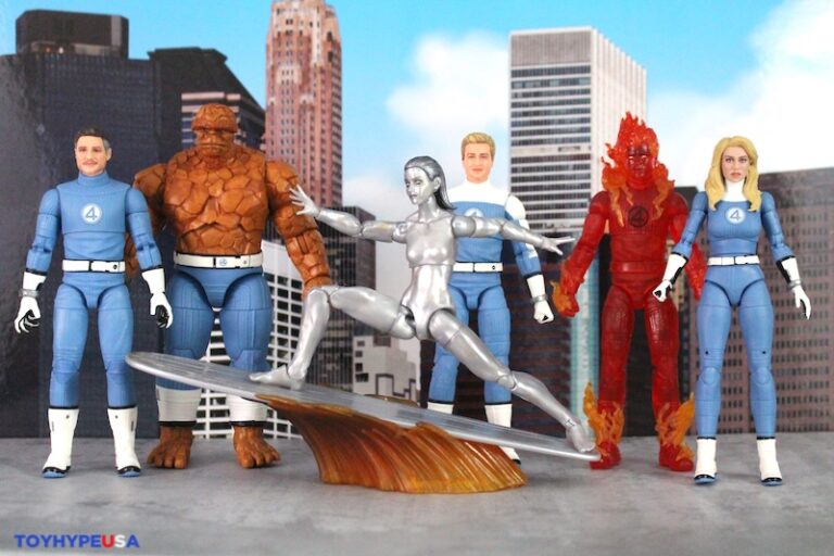 Hasbro Marvel Legends Fantastic Four: First Steps Human Torch & Silver ...
