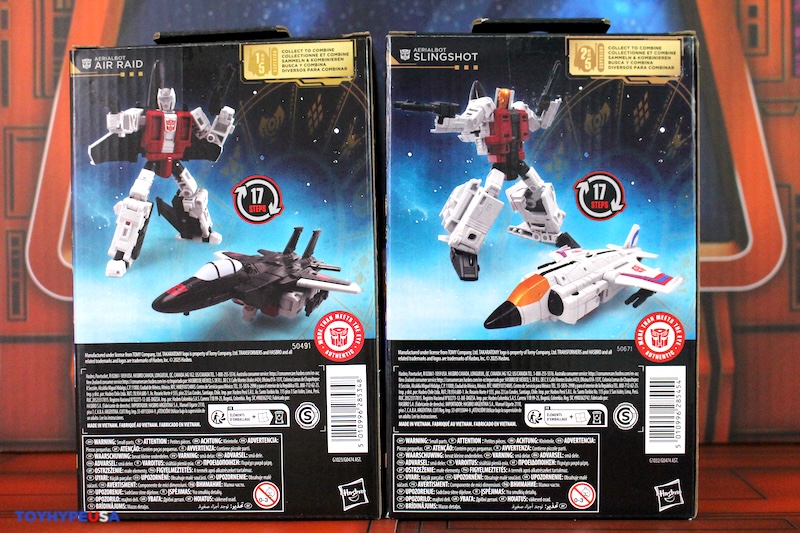 Hasbro Transformers: Age of the Primes Aerialbot Air Raid & Slingshot ...
