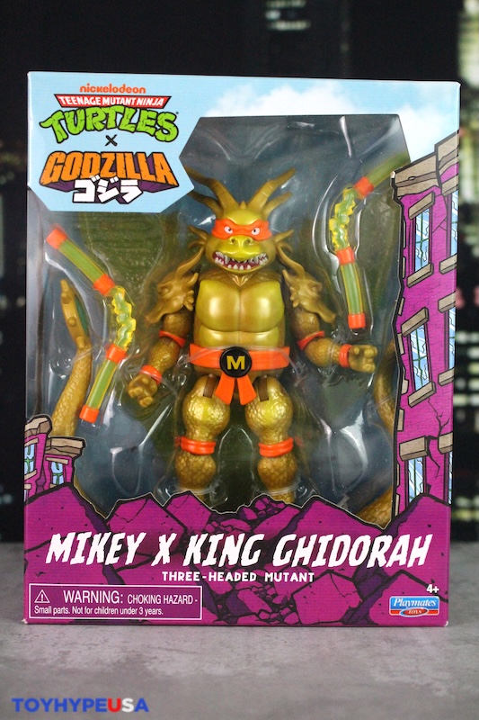 Playmates Toys Teenage Mutant Ninja Turtles x Godzilla - Leonardo ...