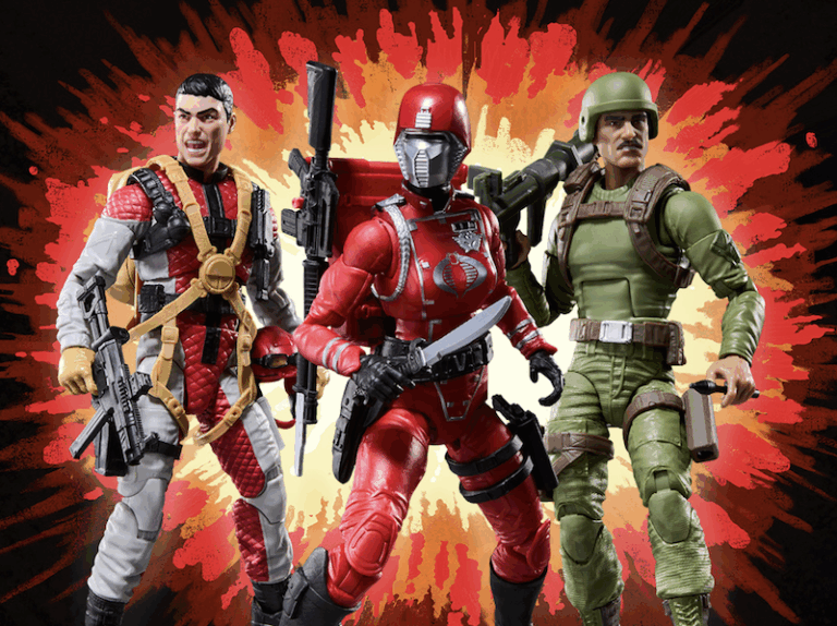 Hasbro G.I. Joe Classified Series 6" CrazyLegs, Zap& Cobra Crimson ...