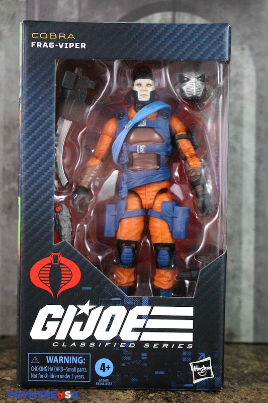Hasbro G.I. Joe Classified Series Frag-Viper Figure Review
