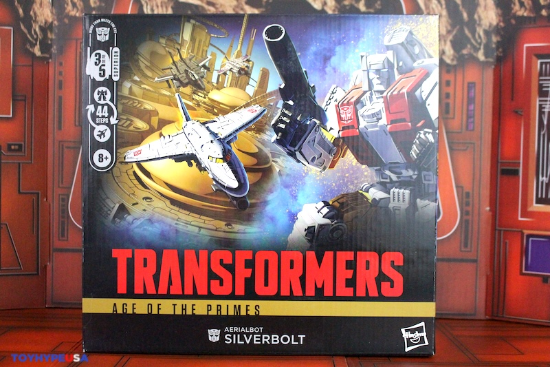 Hasbro Transformers: Age of the Primes Aerialbot Silverbolt Figure Review