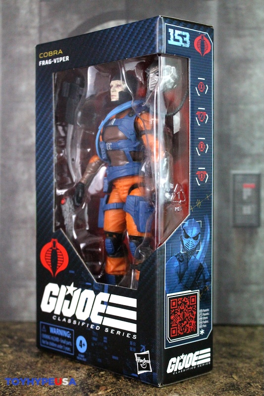 Hasbro G.I. Joe Classified Series Frag-Viper Figure Review