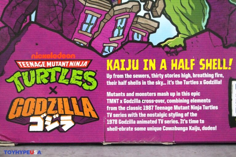 Playmates Toys Teenage Mutant Ninja Turtles x Godzilla - Leonardo ...