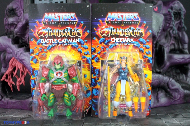 Mattel - Masters of the Universe X ThunderCats Battle Cat-Man ...