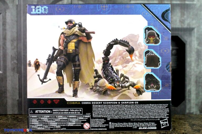 Hasbro G.I. Joe Classified Series #180 Cobra Desert Scorpion & SKRP10N ...
