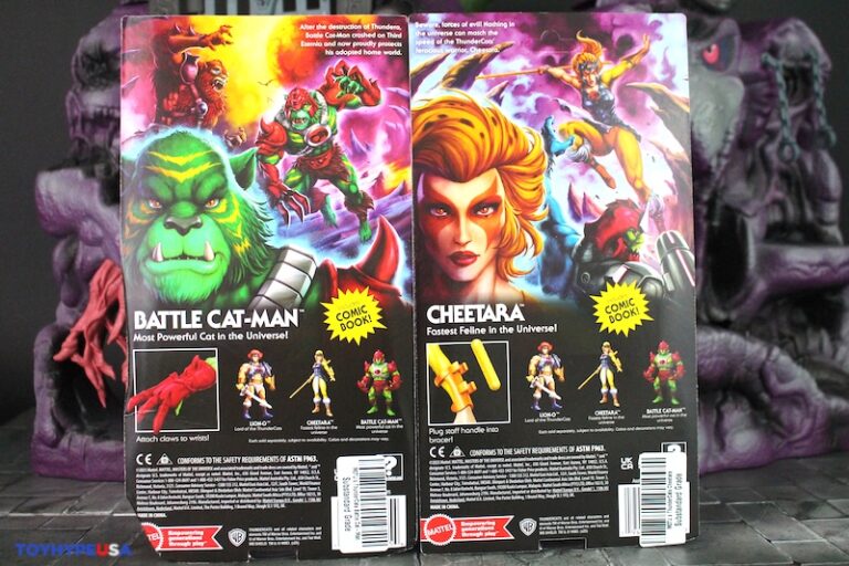Mattel - Masters of the Universe X ThunderCats Battle Cat-Man ...