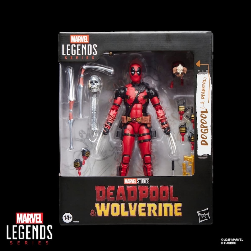 Hasbro Marvel Legends Series 6" Deadpool & Wolverine - Deadpool ...